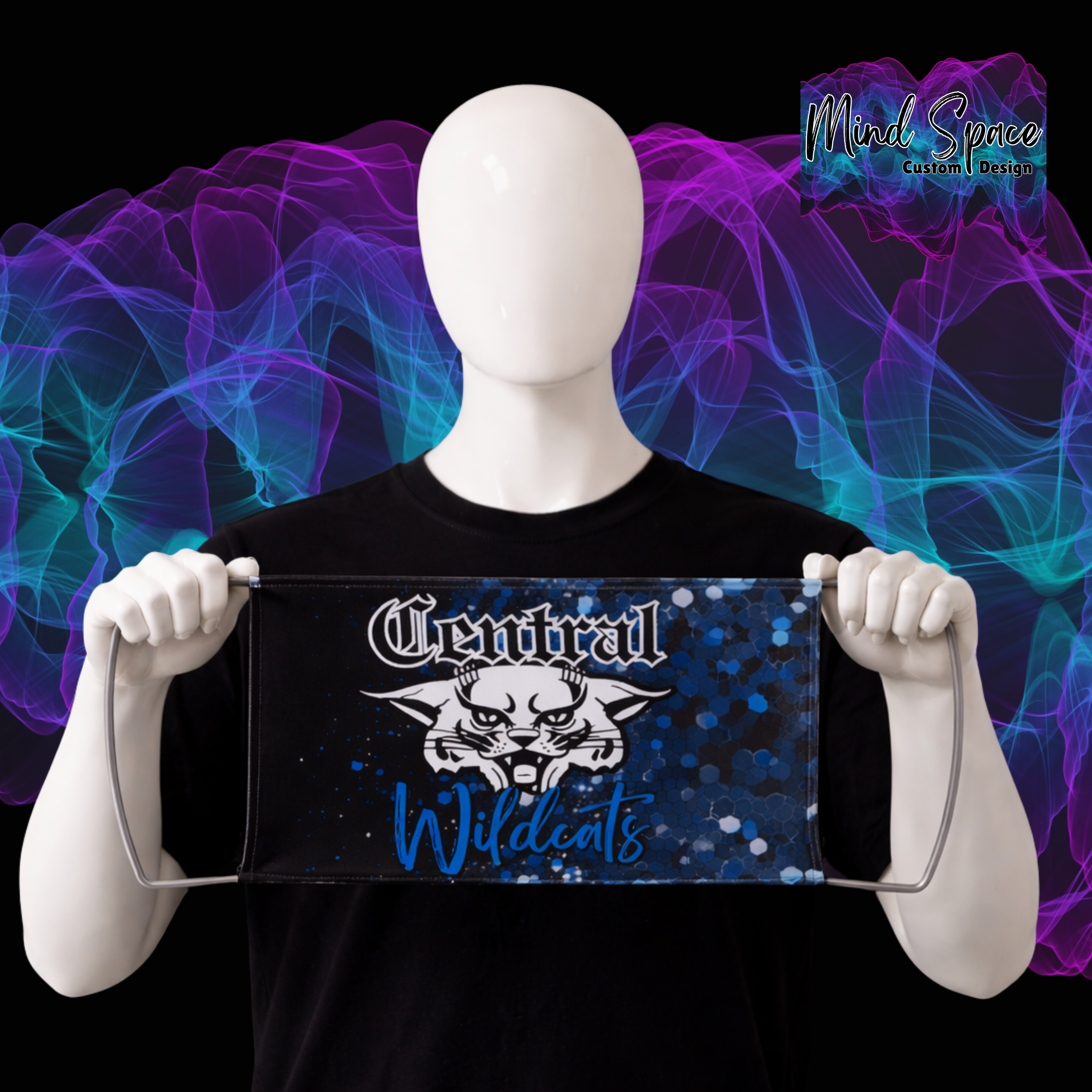 Hand Held Banner Roll – Mind Space Custom Design
